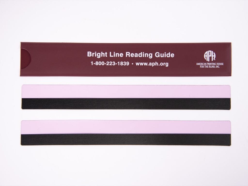 Bright Line Reading Guide: Pink (2-pack) | American Printing House