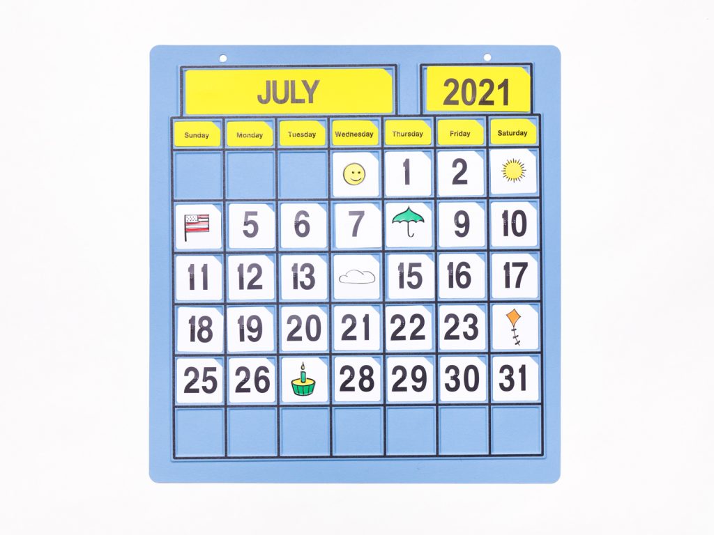 Classroom Calendar Kit, English Edition | American Printing House