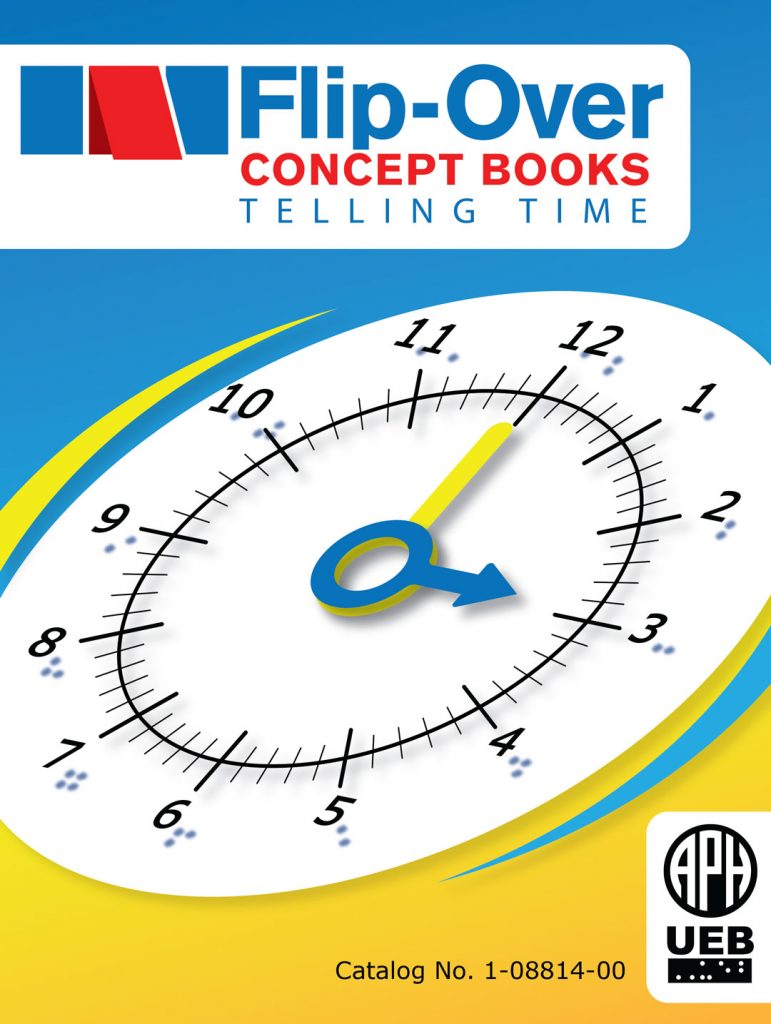 Flip-Over Concept Books - Telling Time: UEB | American Printing House