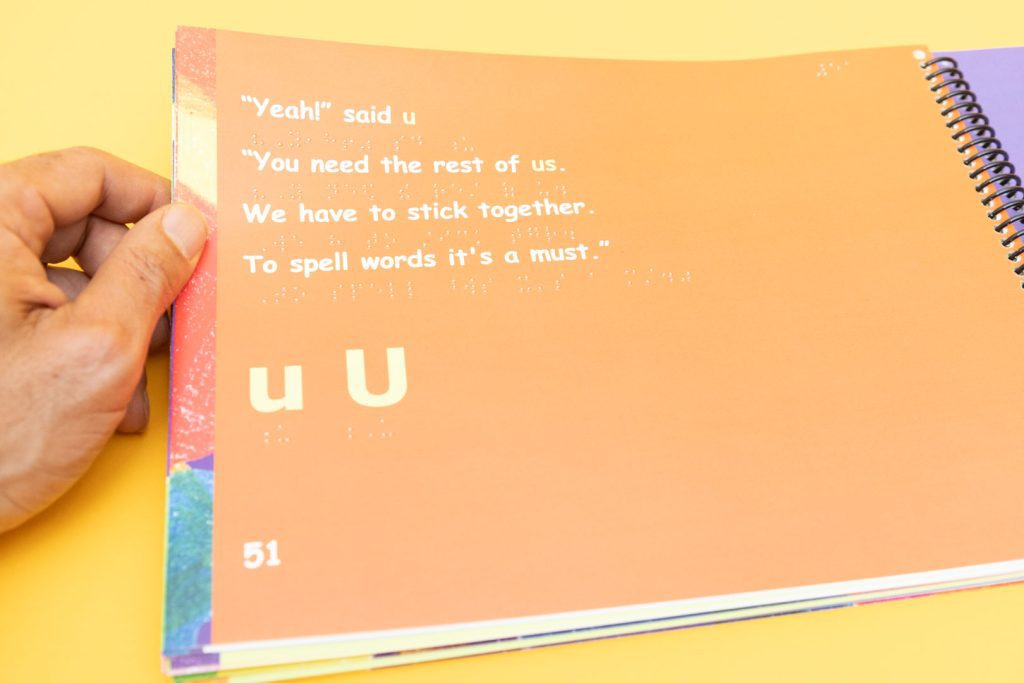 Alphabet Scramble, UEB Edition | American Printing House