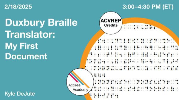Duxbury Braille Translator: My First Document | American Printing House