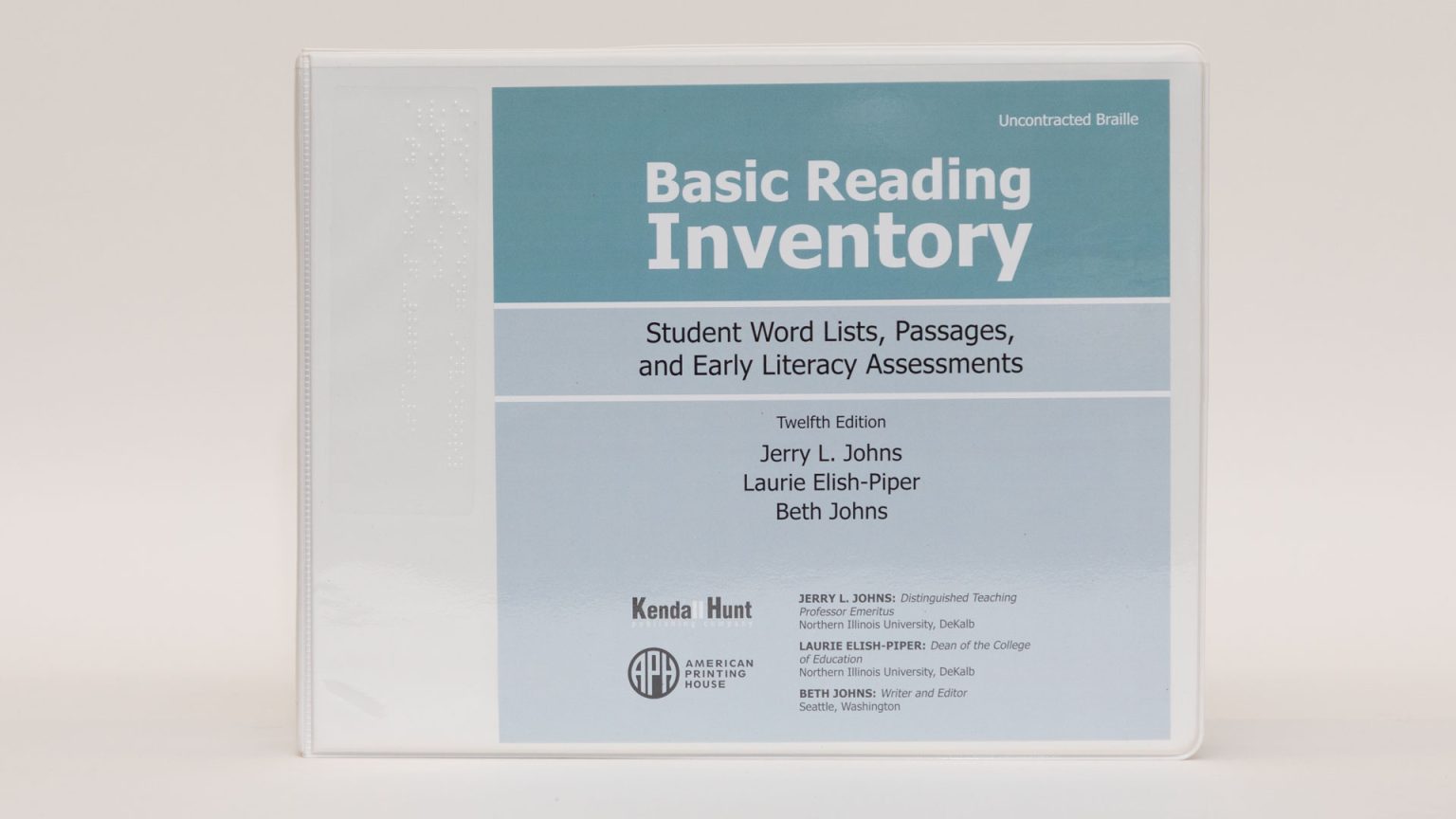Jerry Johns Basic Reading Inventory | American Printing House