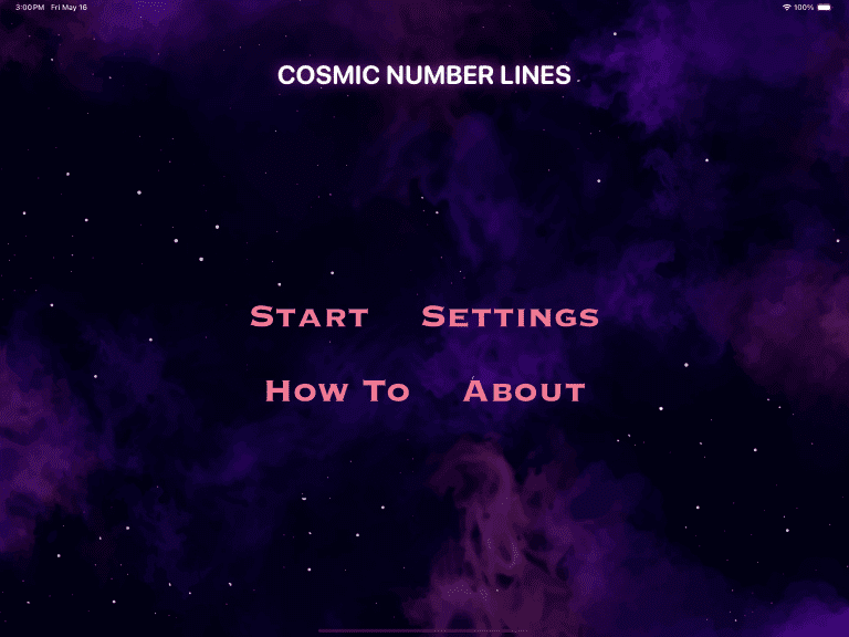 Cosmic Number Lines | American Printing House